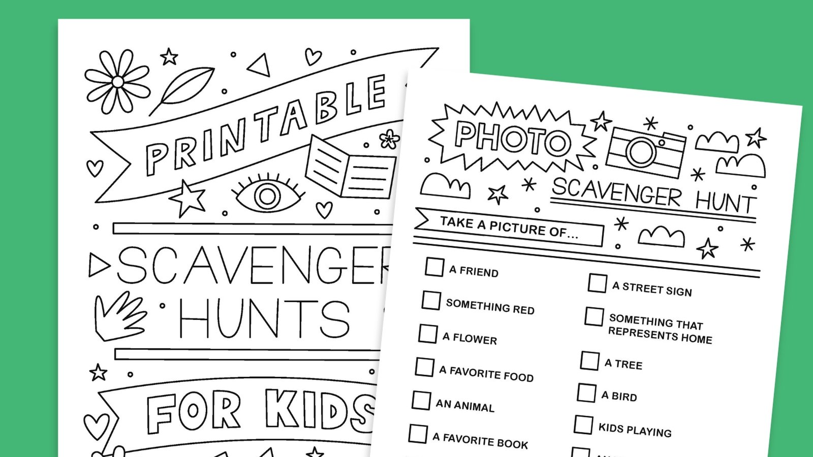 40 Clever Scavenger Hunt Ideas (Plus Free Printable Bundle) – Kansas ...